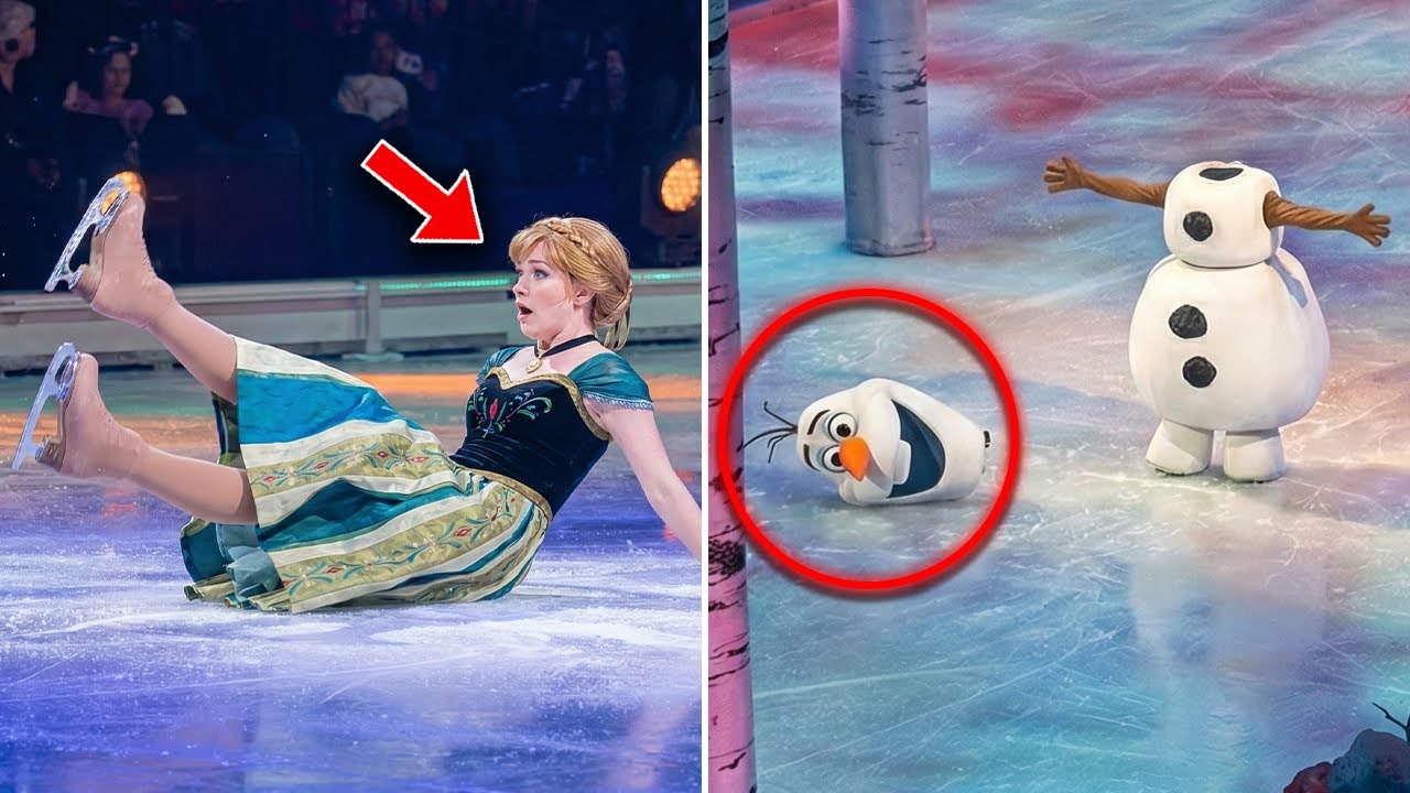Funniest 'Disney On Ice' Fails - YouTube