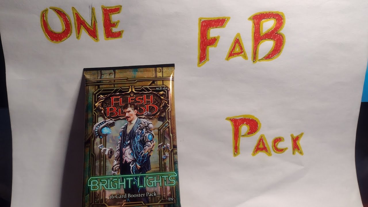 One FaB Pack - Bright Lights - YouTube