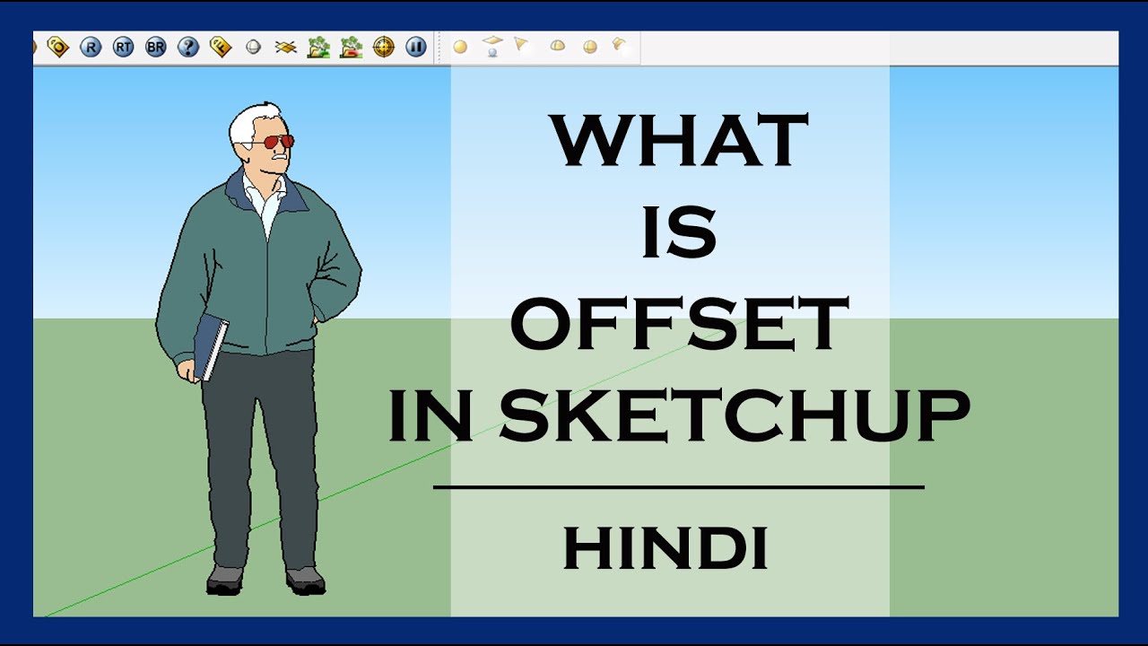 Offset In Sketchup Hindi YouTube Offset In Sketchup Hindi YouTube