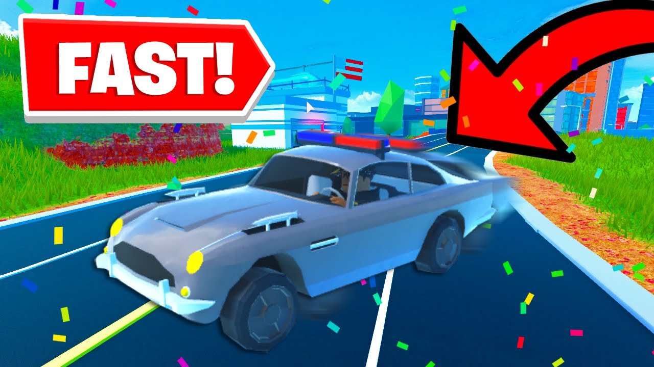 Roblox Jailbreak Limited Time Season 3 Agent Car Fast! (Speedtest ...
