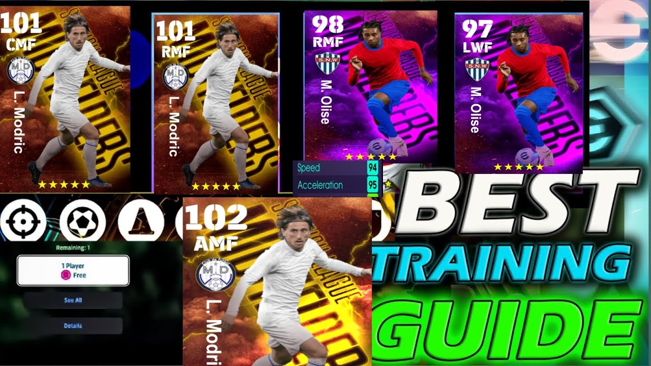 Modric🤩/M.Olise efootball point shop🔥best training guide efootball ...