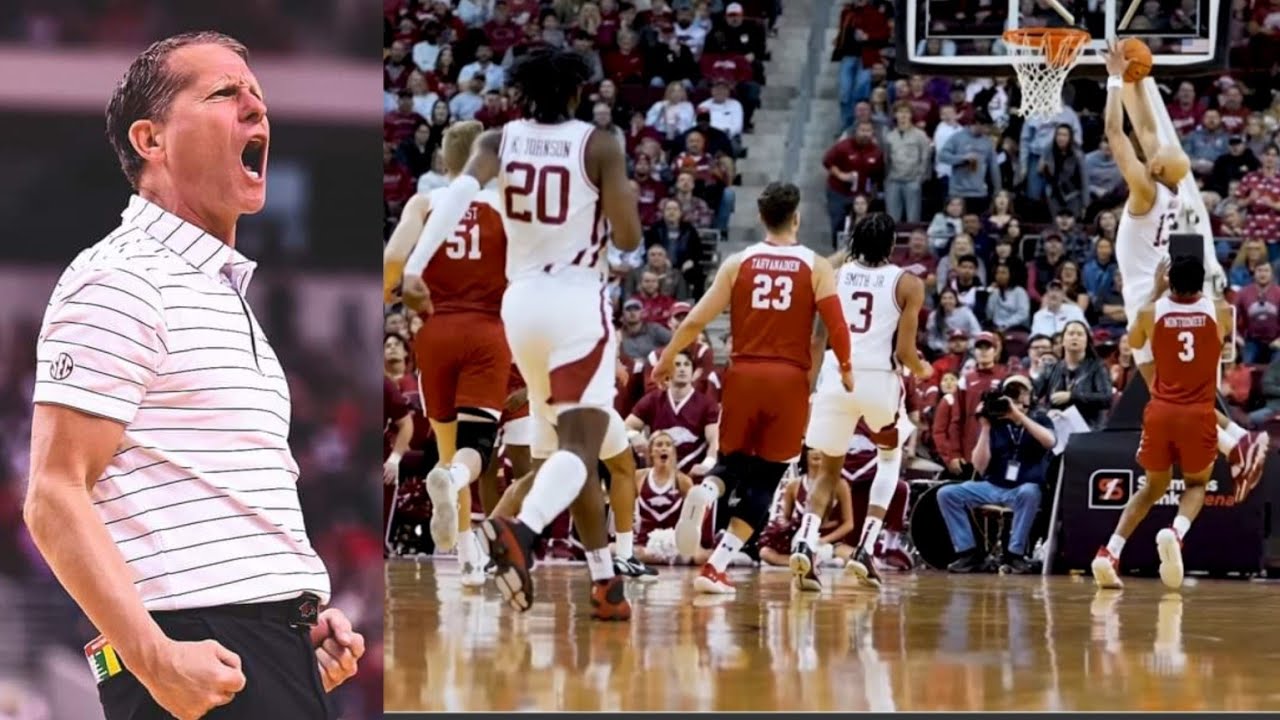 #10 Arkansas 76 Bradley 57 as the Razorbacks win big in Little Rock ...