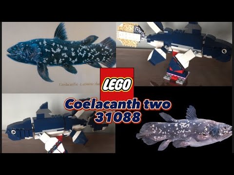 Lego alternative build two 31088 coelacanth #lego #sea #animals #fish # ...