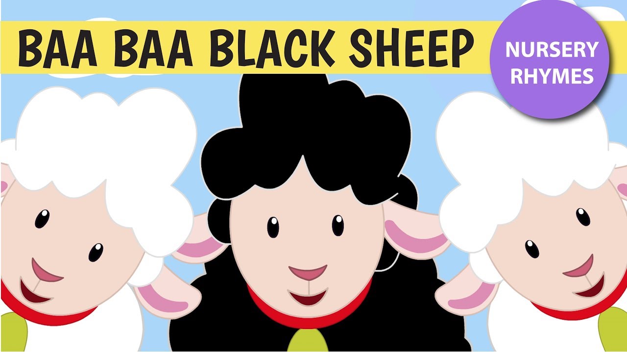 Baa Baa Black Sheep With Lyrics | New Rhymes For Children | Kids Rhymes ...