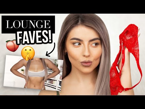 MY LOUNGE UNDERWEAR FAVES + TRY ON HAUL / REVIEW! TRY NEW VALETINES DAY COLLECTION! AD