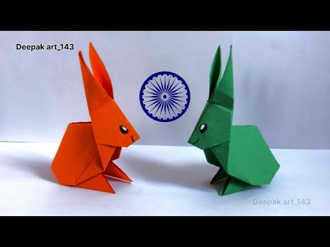 How To Make Origami Rabbit Easy Step by Step | Origami Paper Rabbit ...
