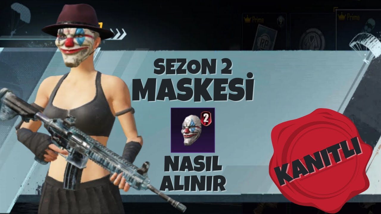 Sezon 2 Palyaço Maskesi Şans Sandığı Drobu ile Nasıl Alınır | PUBG ...
