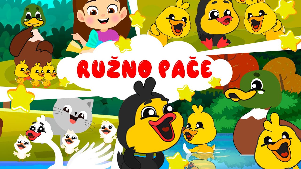 Djecije pjesmice: Ruzno pace / decije pesme / pesma za decu - YouTube