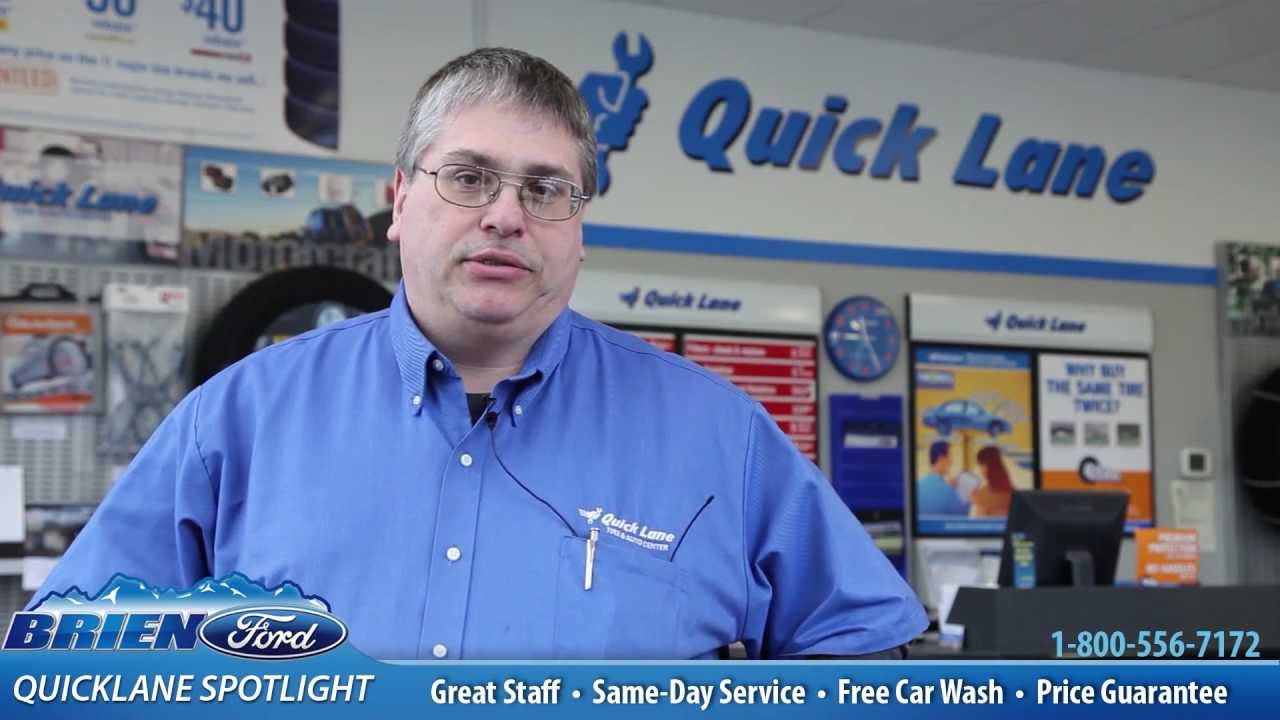Quicklane Spotlight - Brien Ford | Ford Service near Everett, WA - YouTube
