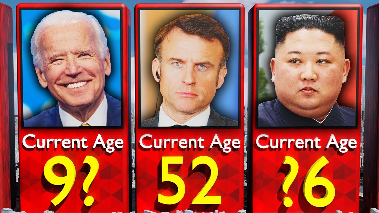 👴 Oldest World Leaders 2024 | Age Data Comparison - YouTube
