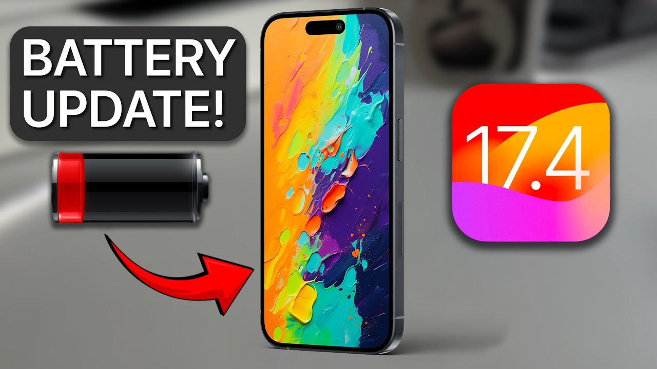 FINALLY new iPhone Battery Features (iOS 17.4) - YouTube