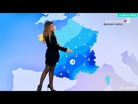 belleza francesa / La hermosa francesa 🇫🇷 ♥️ / Hot French Weather Girl ...