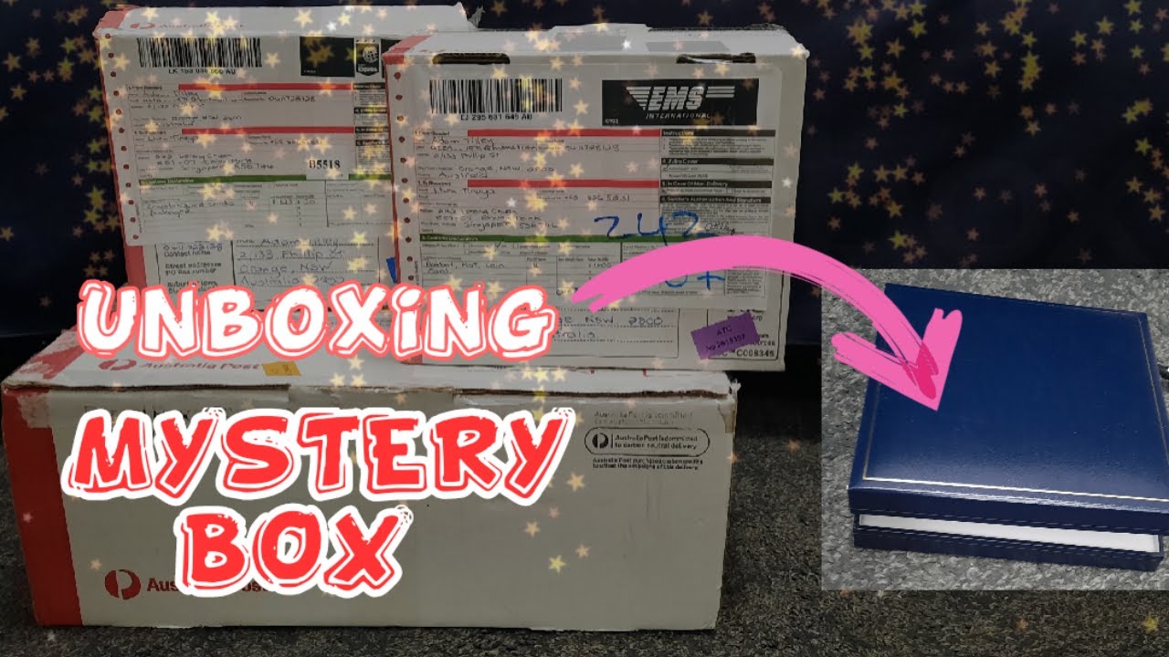 What is in our MYSTERY BOX? Unboxing Mystery Box from Australia. - YouTube