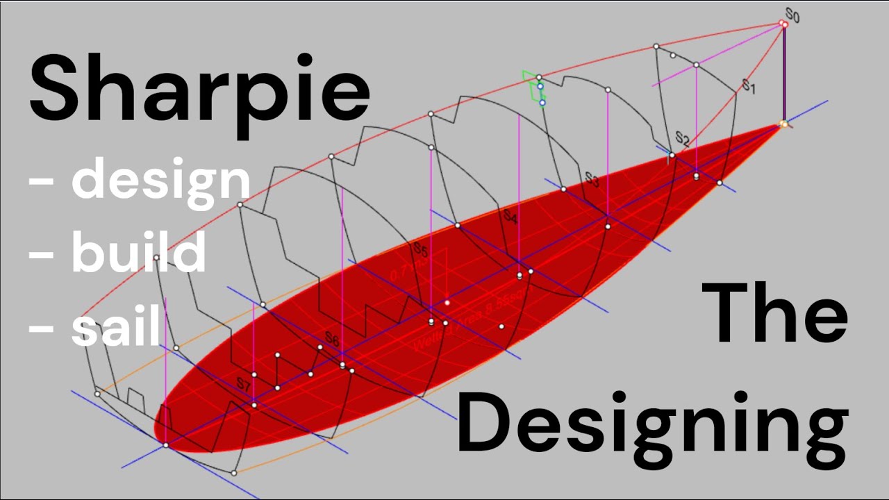 Designing of a 23ft Sharpie Sailboat in Paulownia Timber - A Sharpie ...