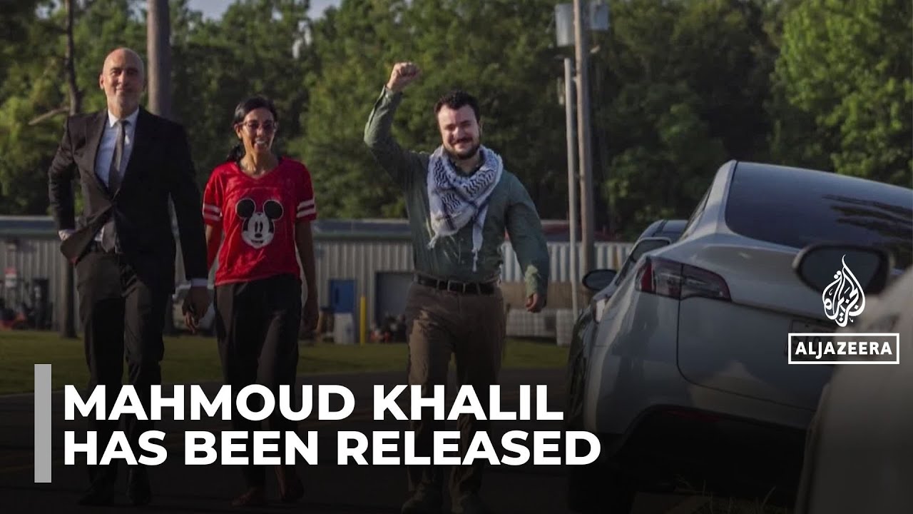 Mahmoud Khalil released: Pro-Palestinian activist promises to "fight on ...