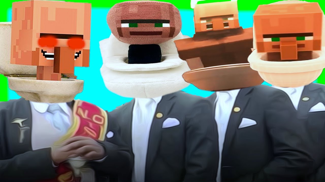 Minecraft Villager Skibidi Toilet - Coffin Dance Meme 3 (Remix) - YouTube