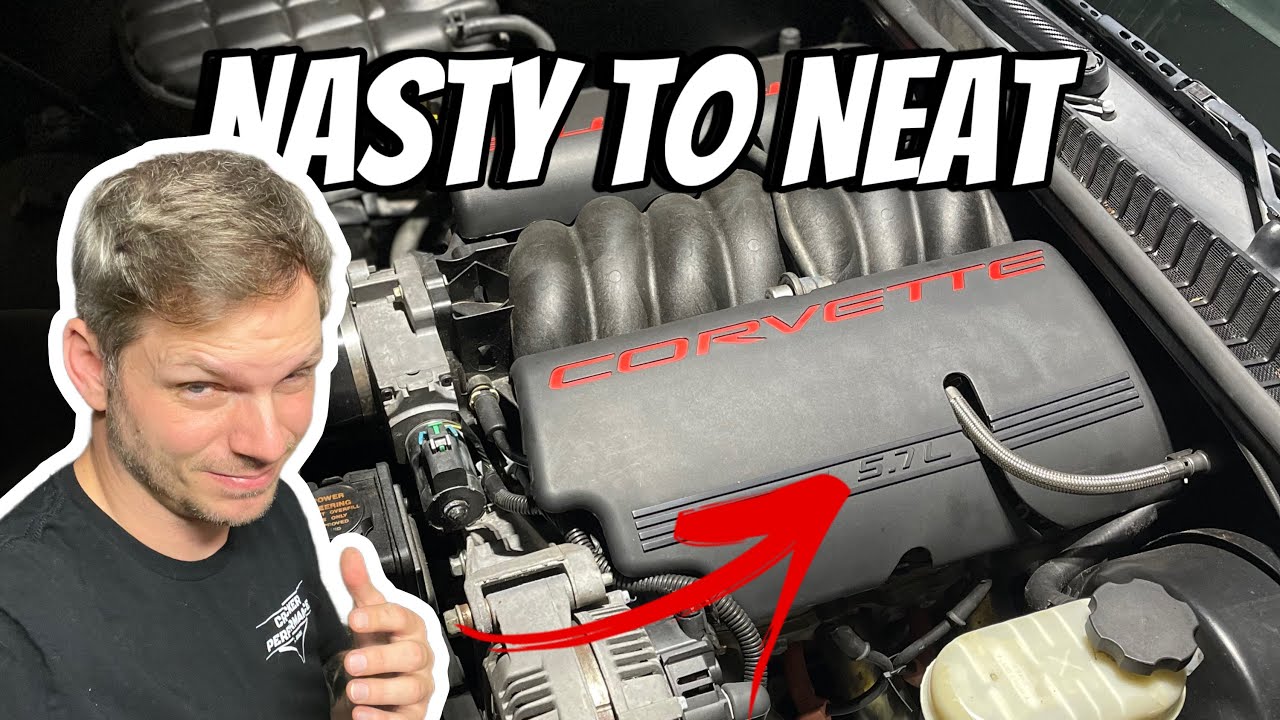 SAFEST way to Clean a Corvette Engine Bay | Don’t BRICK your car! - YouTube