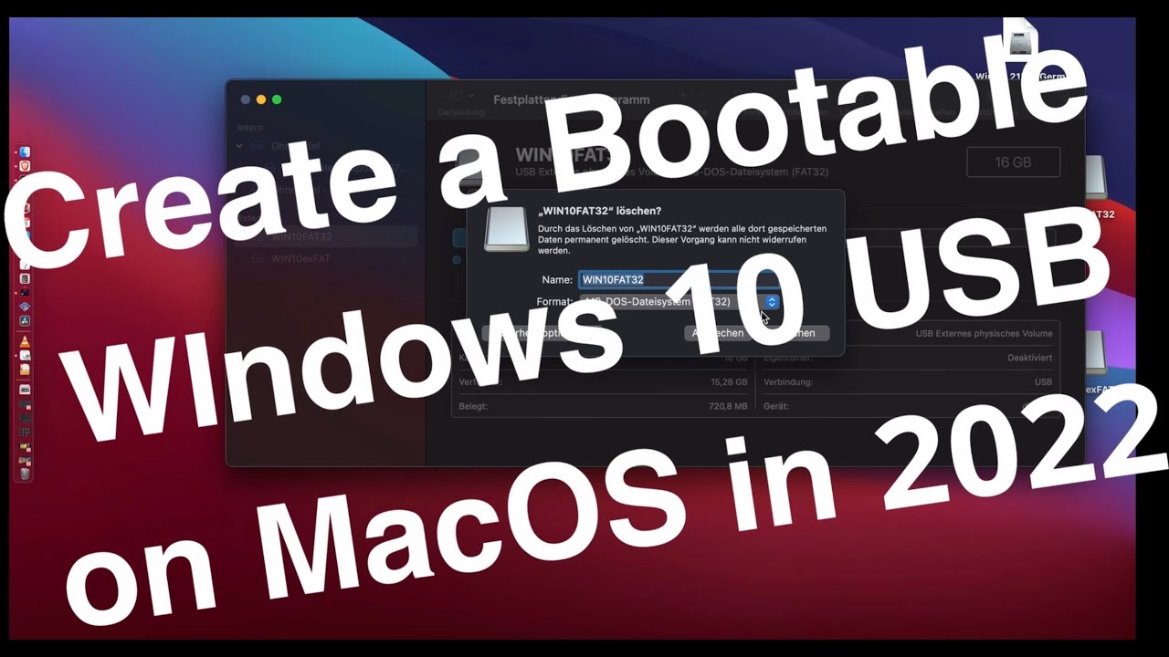 Tutorial: How to create a bootable Windows 10 USB medium without extra ...