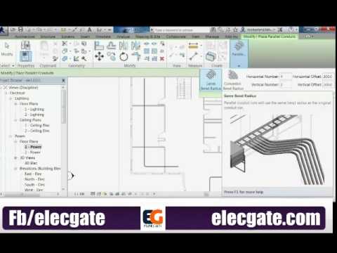 كورس ريفيت كهربى كامل : Electrical Revit Course | Conduit Modeling ...