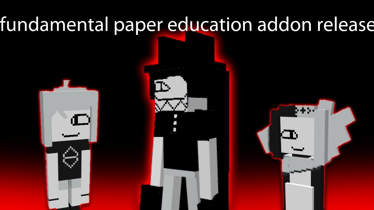 fundamental paper education addon release (link in descripion) - YouTube