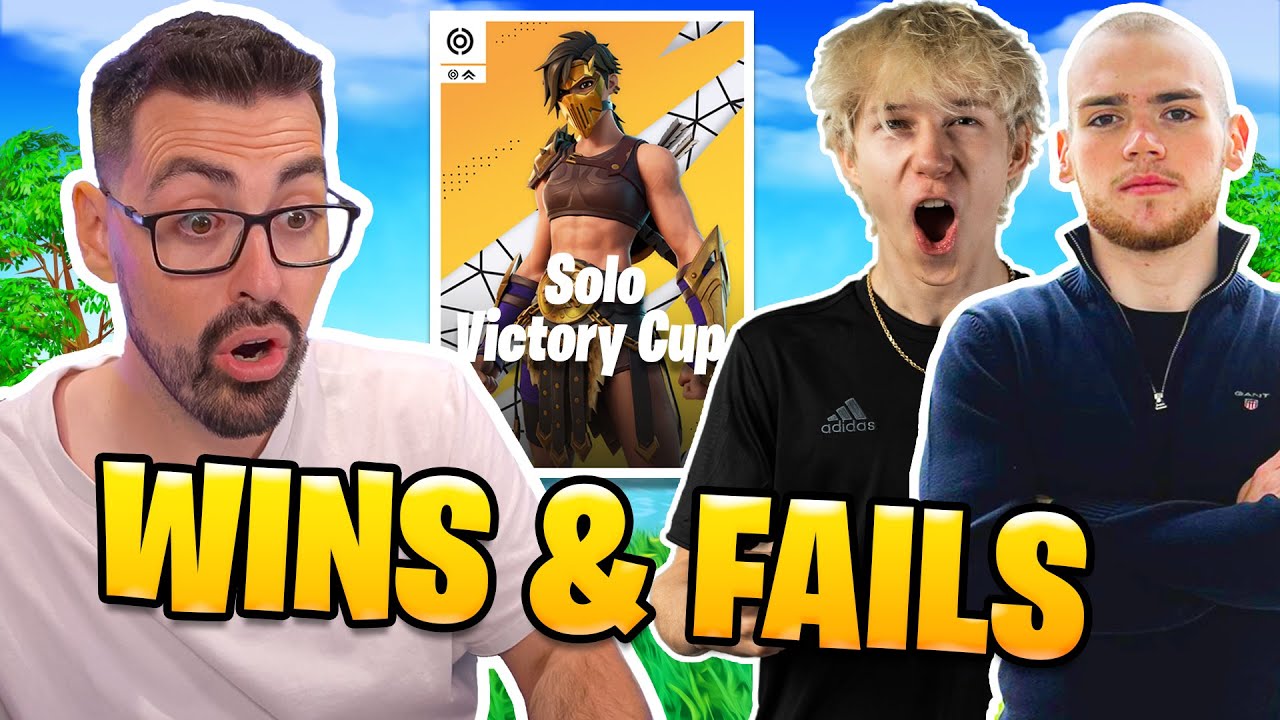 Solo Victory Cup Wins & Fails - Mongraal, MrSavage, Muz, Vico ...