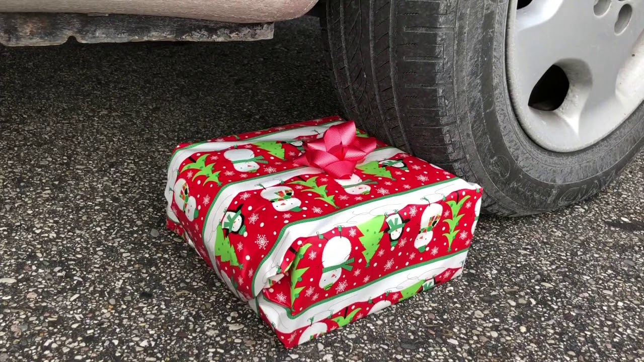 EXPERIMENT CAR VS MYSTERY BOX - YouTube