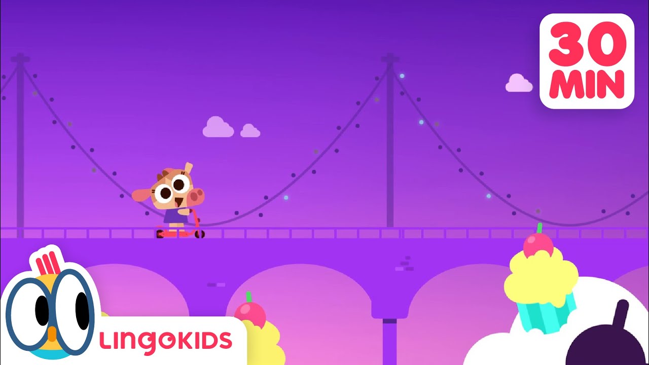 HELLO SONG 👋🎶 + Cowy's Favorite Music for Playtime 🪅 | Lingokids - YouTube