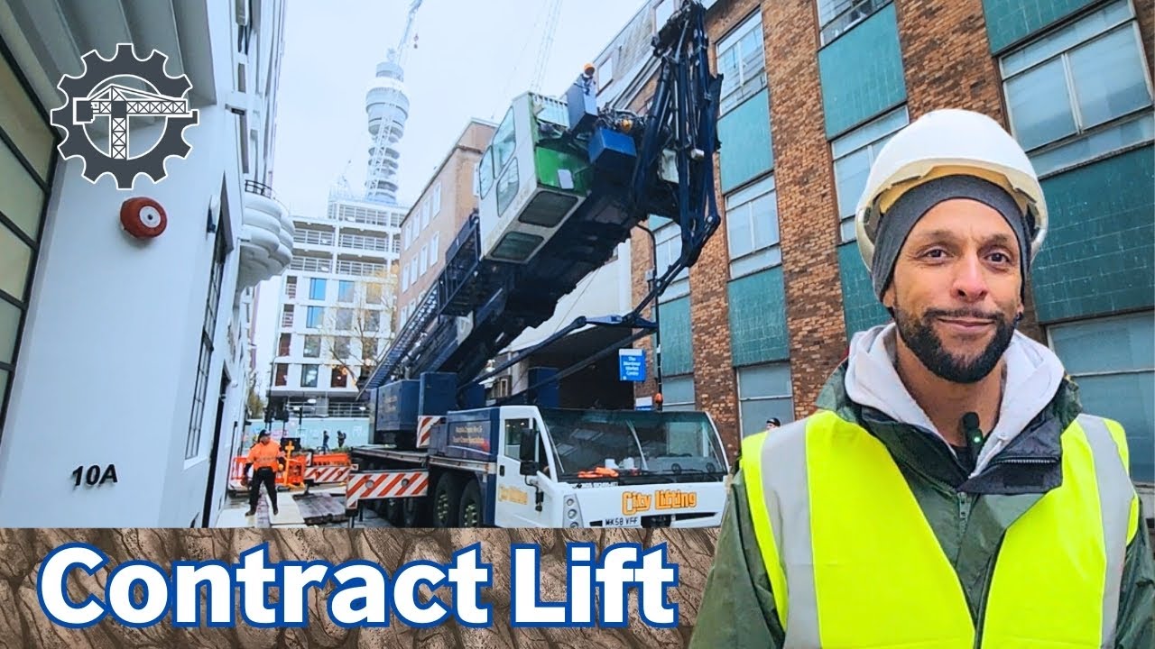 Contract Lift vs CPA crane hire | Crane operator - YouTube