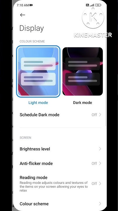 How To Display Setting Redmi note10s Display Setting |#shorts #youtubeshorts - YouTube