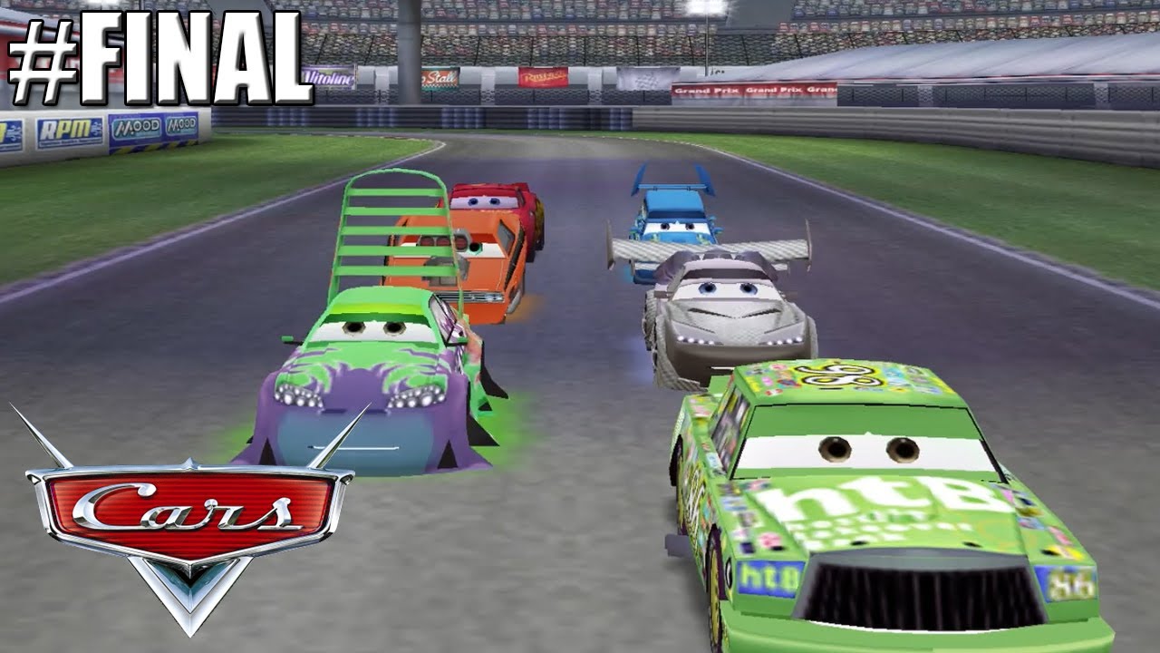 DISNEY CARS #FINAL - RELÂMPAGO MCQUEEN VS CHICK HICKS - YouTube