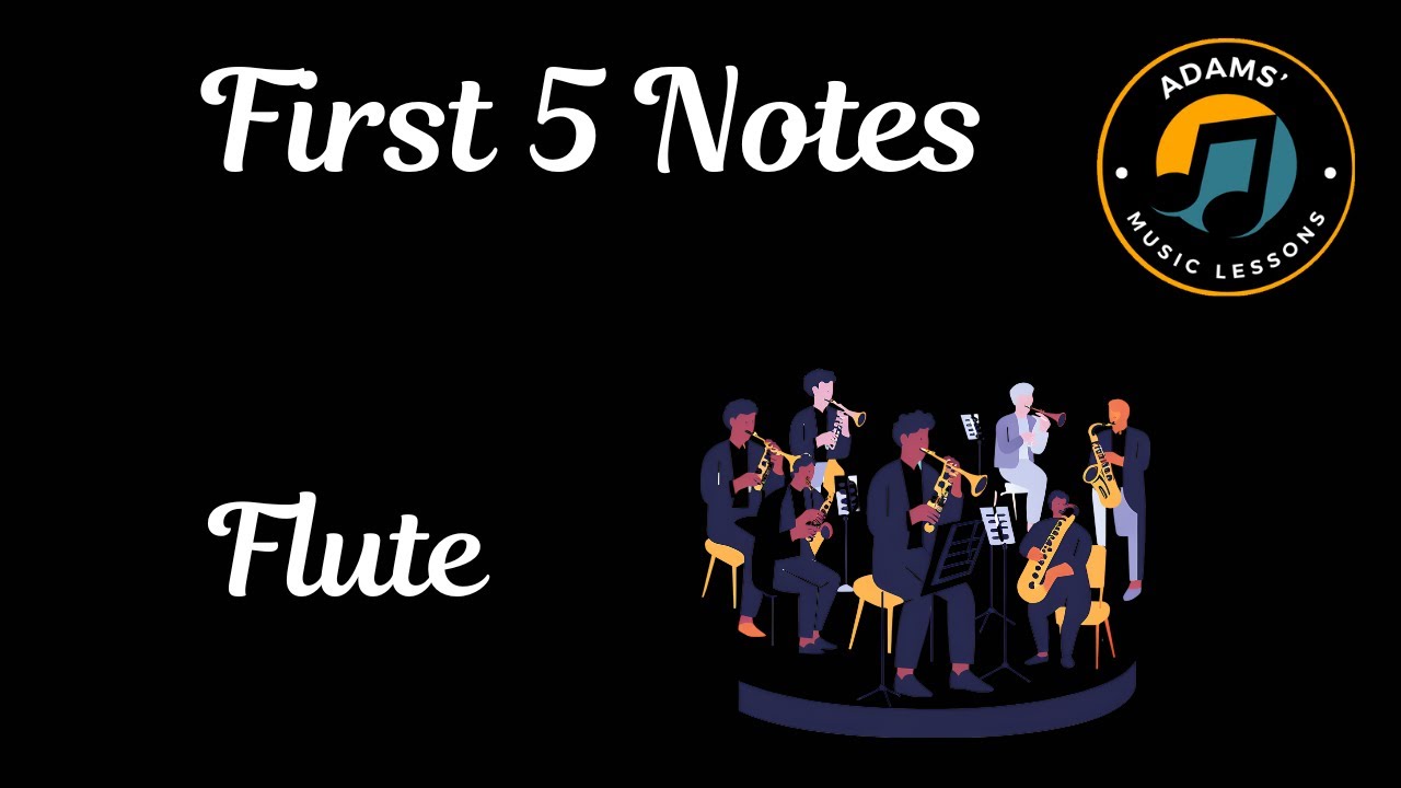 Flute First 5 Notes - YouTube