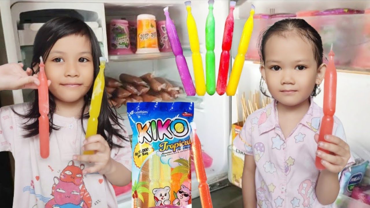 Nanau Beli Es Krim Kiko diwarung deket rumah rasa strawberry | ice ...