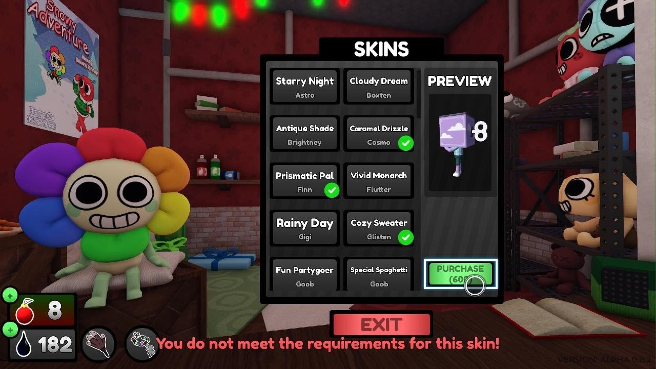 Dandy world how to get bug - YouTube