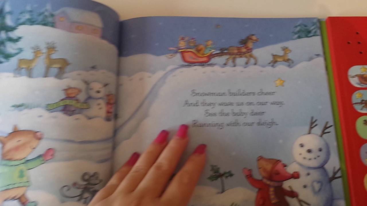 "Jingle Bells" musical book from Usborne - YouTube