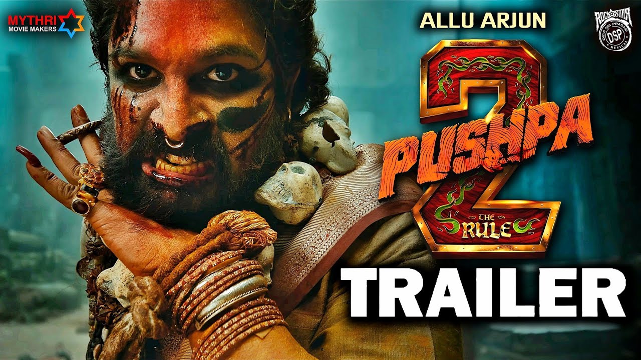 PUSHPA 2 The Rule | Official Trailer | Allu Arjun | Rashmika | Sukumar ...