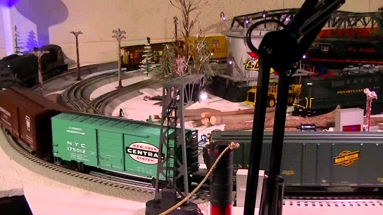 Lionel Legacy Layout 6x8 PRR U-Boat - YouTube