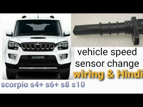 Mahindra Scorpio vehicle speed sensor change - YouTube