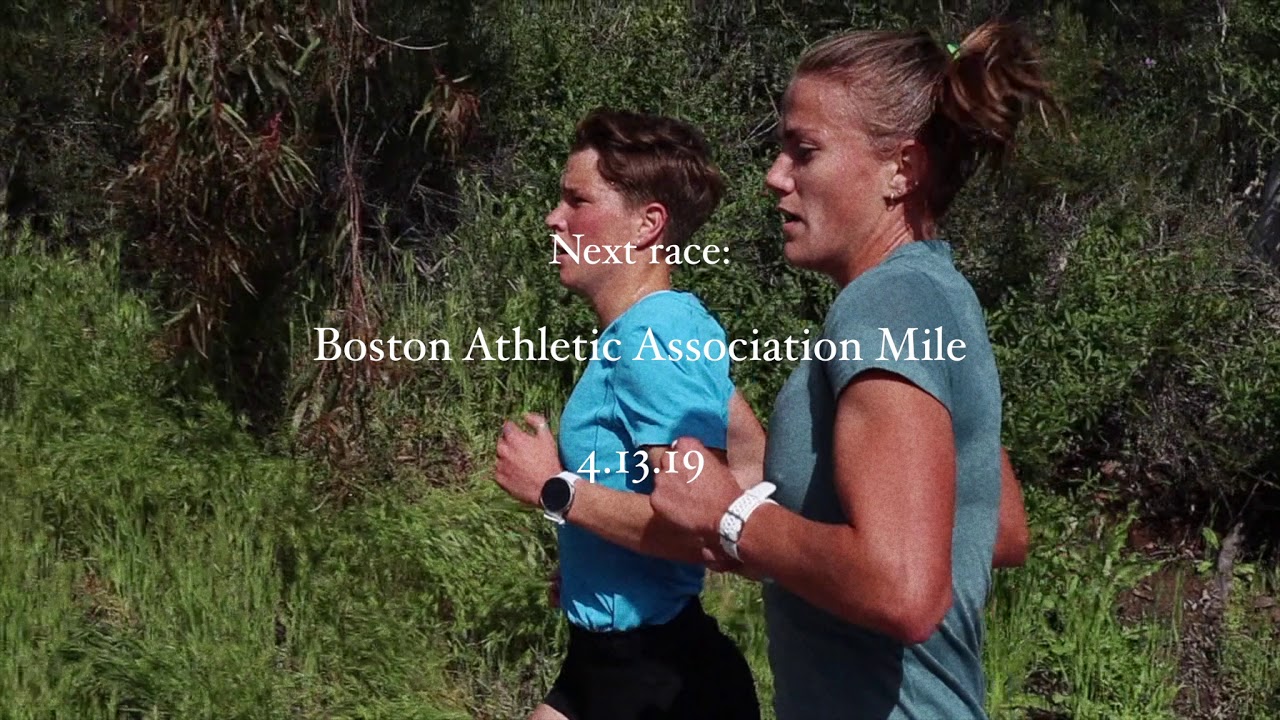 Boston Athletics Association Mile /// Nikki Hiltz & Therese Haiss - YouTube