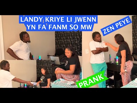 LANDY KRIYE  KOZ LI NJWENN YN PAFEN FI LAKAY MW