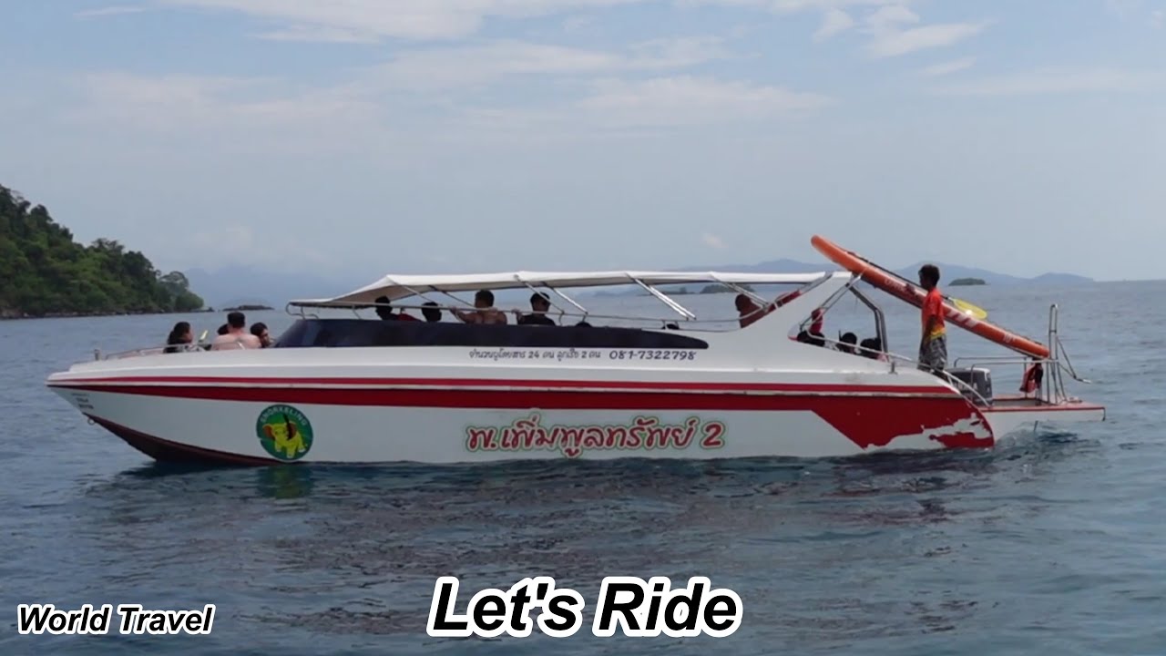 Thailand has some beautiful Tourist Boats, Let's go for a ride. - YouTube
