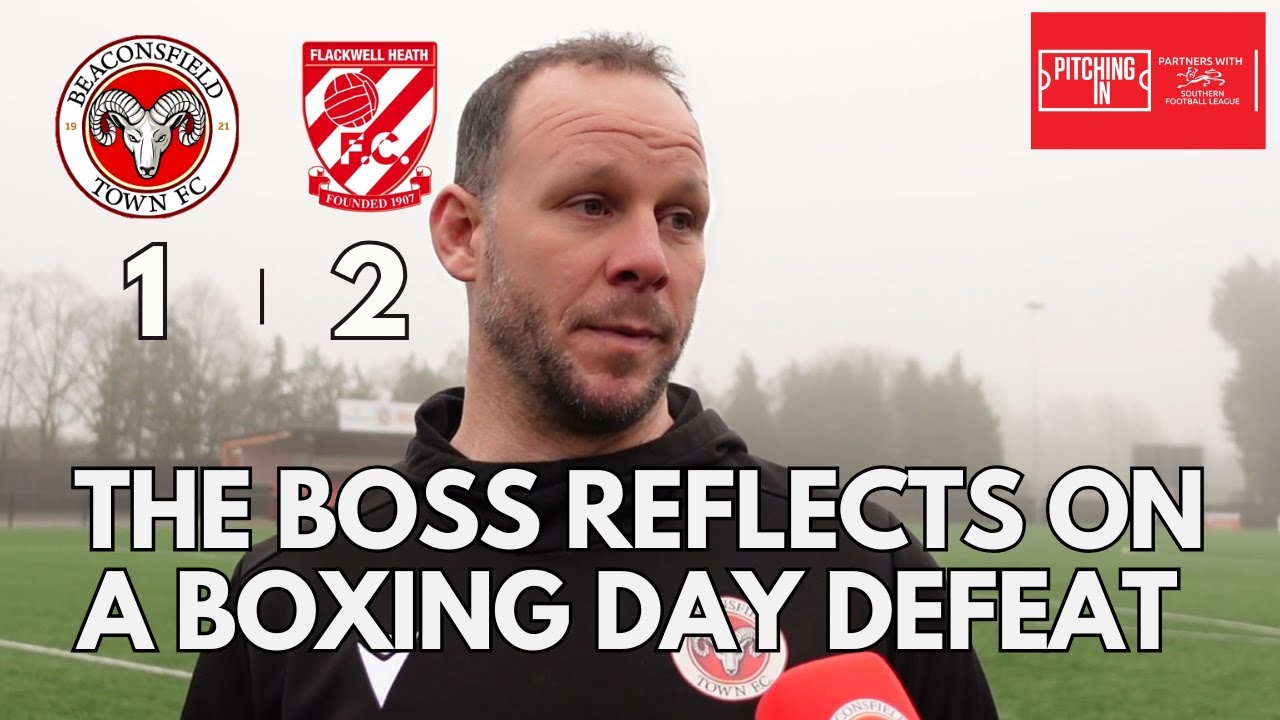 Sam Togwell Post-Match interview vs Flackwell Heath - YouTube