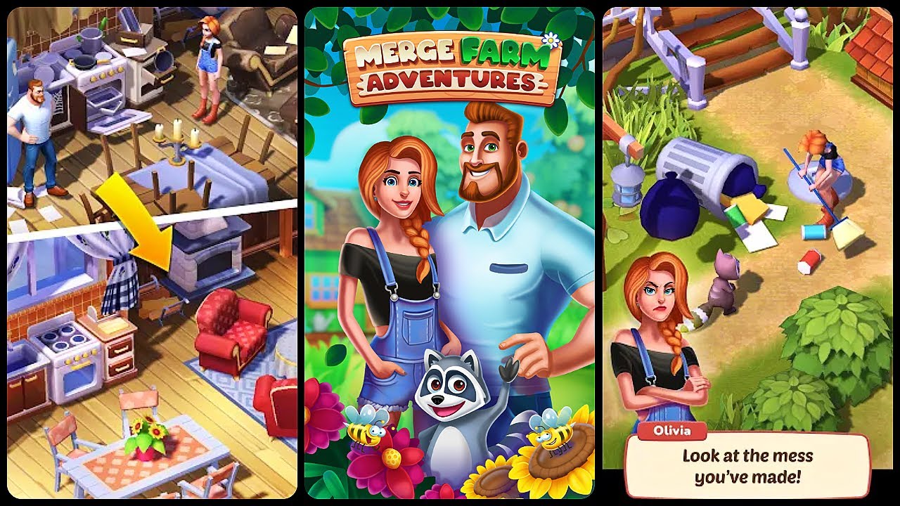 Merge Farm Adventures Gameplay - YouTube
