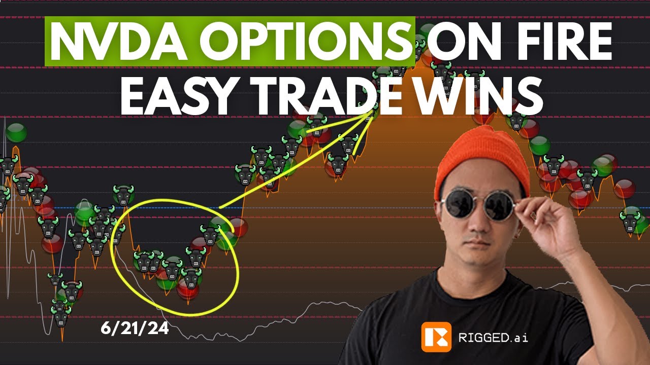 NVDA Options on Fire Easy Trade Wins with RIGGED AI - 06/21/24 - YouTube