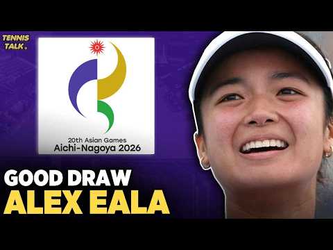 Eala Good Draw at Asian Games 2026 | Tennis News