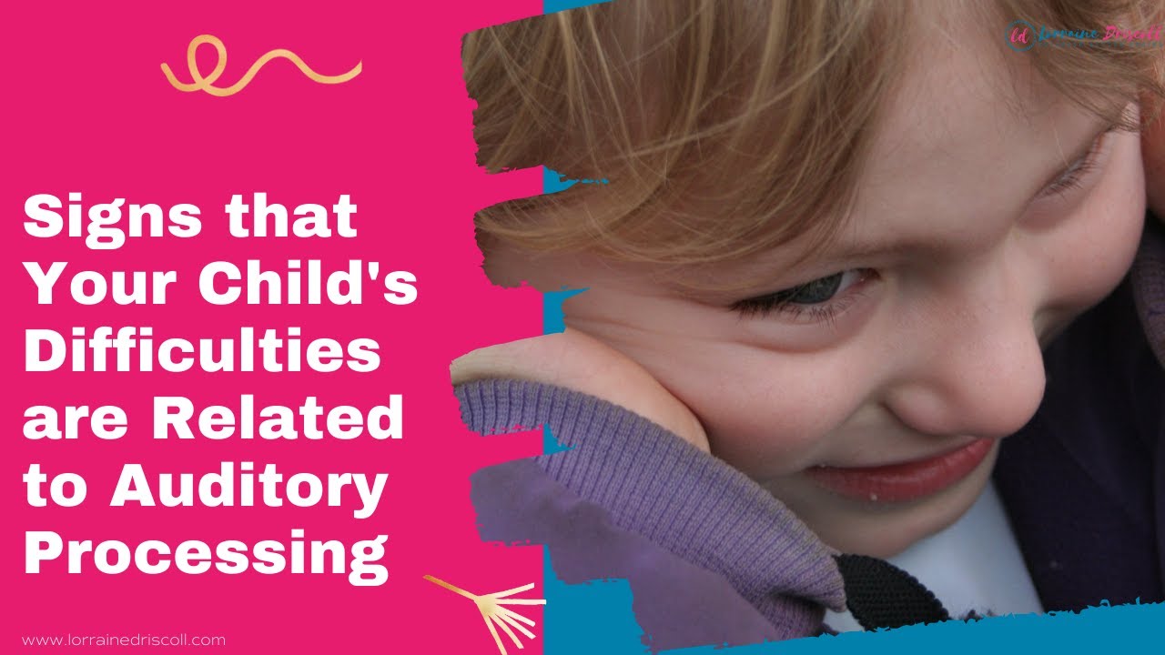 Warning Sign | Difficulties Related To Auditory Processing - YouTube