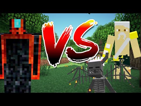 Crazed Bosses Vs Kings Mobs | Minecraft Mob BATTLE - YouTube