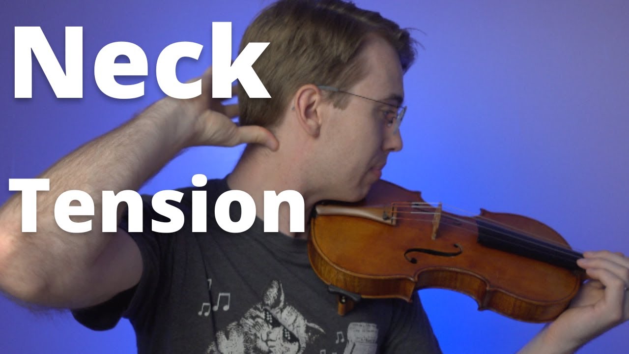Release Neck Tension on the Violin - How to relax neck on violin - YouTube