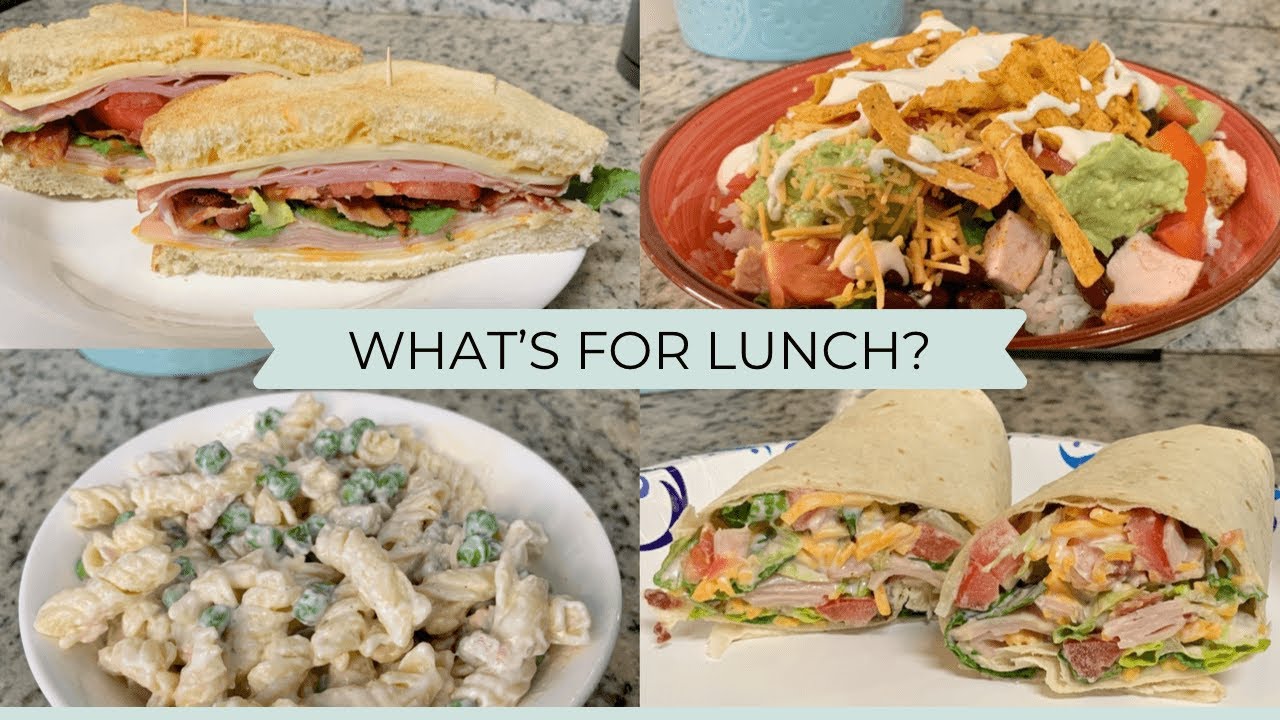 WHAT’S FOR LUNCH? | EASY & BUDGET FRIENDLY WEEKDAY LUNCH IDEAS | LUNCH ...