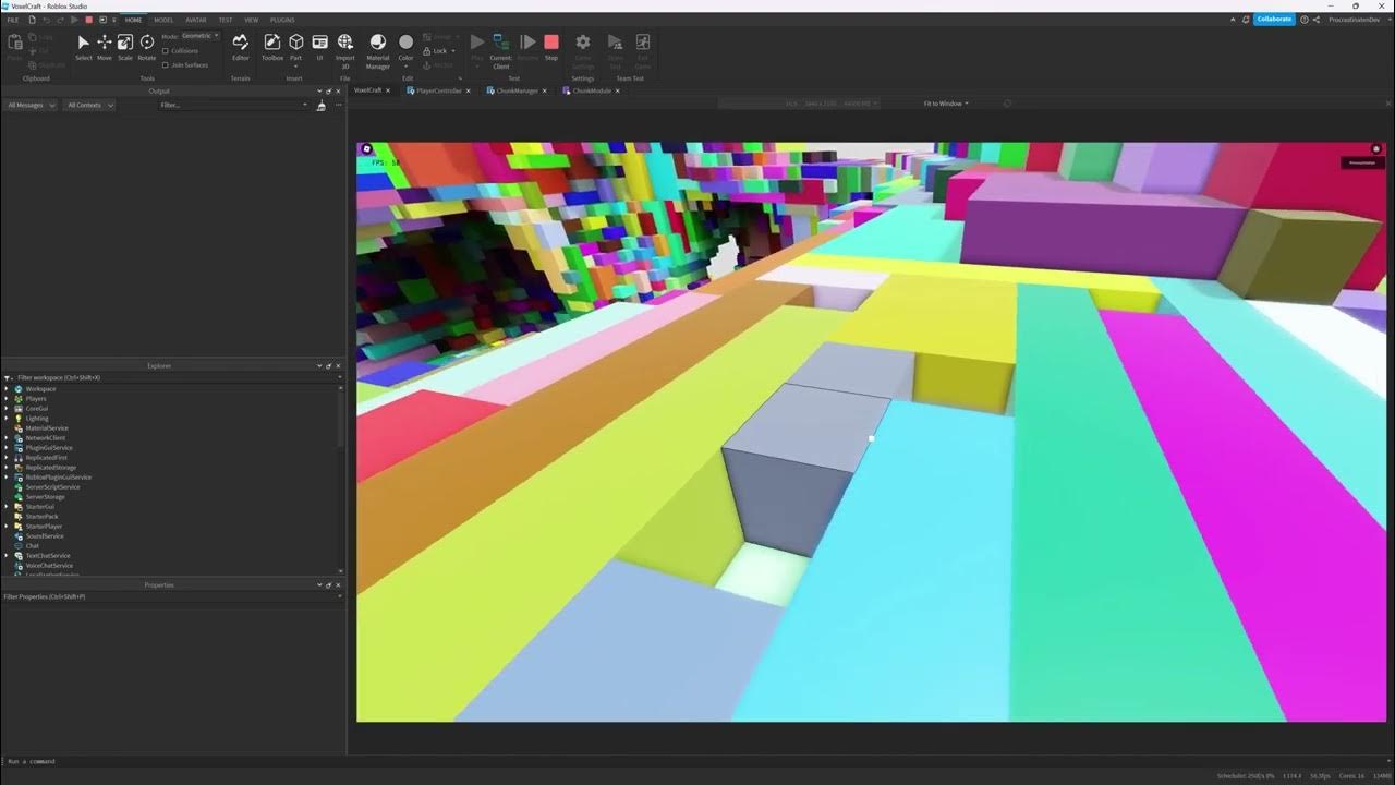 Greedy Meshing Example Youtube