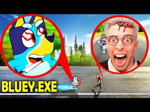 Дрон Снял БЛУИ Против БИНГО и ЕГО СЕМЬЮ ! *они живут в лесу*